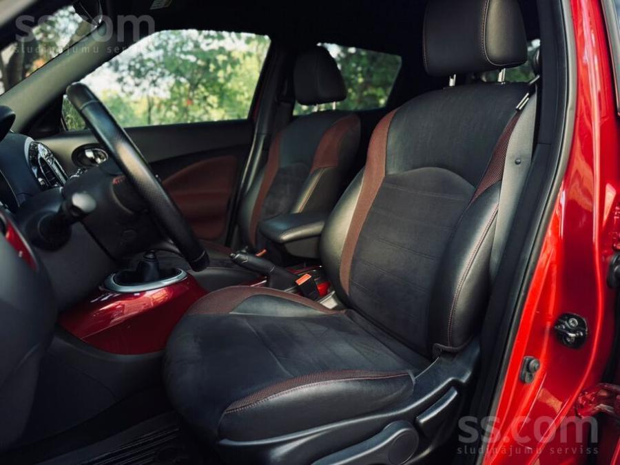 Sarkans Nissan Juke 2016 Cēsis, ar dzinēja tilpumu 1.20 L un nobraukumu 0 tūkst. km par 7990 €, foto 13 vietnē AUTOMOTO.COM.LV
