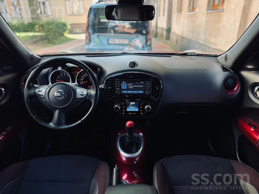 Sarkans Nissan Juke 2016 Cēsis, ar dzinēja tilpumu 1.20 L un nobraukumu 0 tūkst. km par 7990 €, foto 16 vietnē AUTOMOTO.COM.LV