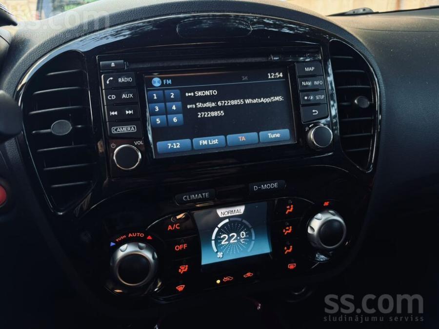 Sarkans Nissan Juke 2016 Cēsis, ar dzinēja tilpumu 1.20 L un nobraukumu 0 tūkst. km par 7990 €, foto 17 vietnē AUTOMOTO.COM.LV