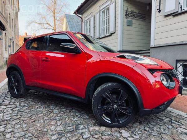 Red Nissan Juke 2017 in Cesis, with an engine capacity of 1.50 L and mileage of 0 thousand km for 7990 €, photo 2 on AUTOMOTO.COM.LV