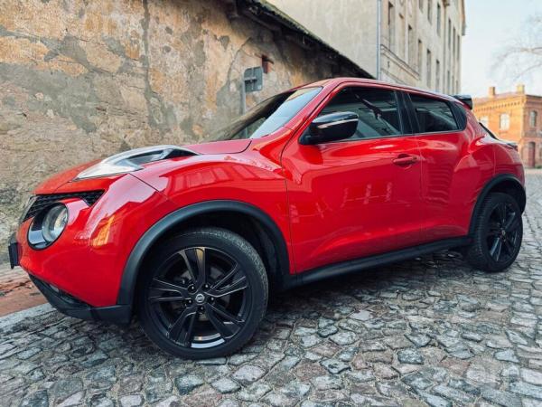 Red Nissan Juke 2017 in Cesis, with an engine capacity of 1.50 L and mileage of 0 thousand km for 7990 €, photo 4 on AUTOMOTO.COM.LV