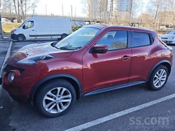 Sarkans Nissan Juke 2017 Jūrmala, ar dzinēja tilpumu 1.60 L un nobraukumu 63 tūkst. km par 8450 €, foto 2 vietnē AUTOMOTO.COM.LV