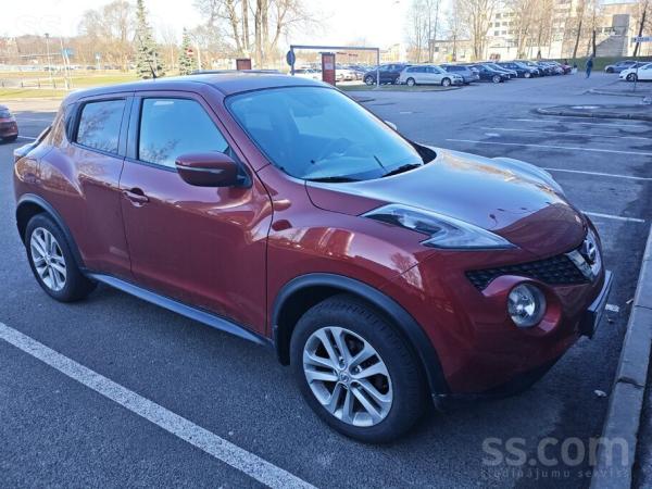Sarkans Nissan Juke 2017 Jūrmala, ar dzinēja tilpumu 1.60 L un nobraukumu 63 tūkst. km par 8450 €, foto 3 vietnē AUTOMOTO.COM.LV