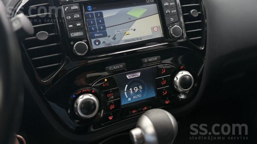 Sarkans Nissan Juke 2018 Jelgava, ar dzinēja tilpumu 1.60 L un nobraukumu 132 tūkst. km par 7990 €, foto 17 vietnē AUTOMOTO.COM.LV