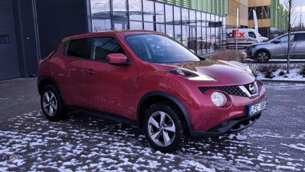 Sarkans Nissan Juke 2019 Viļņa, ar dzinēja tilpumu 1.60 L un nobraukumu 145 tūkst. km par 8800 €, foto 5 vietnē AUTOMOTO.COM.LV