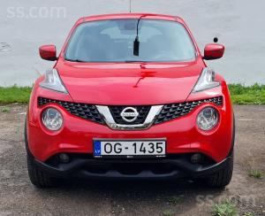 Red Nissan Juke 2019 in Jelgava, with an engine capacity of 1.60 L and mileage of 0 thousand km for 8990 €, photo  on AUTOMOTO.COM.LV