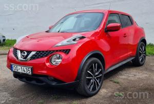 Red Nissan Juke 2019 in Jelgava, with an engine capacity of 1.60 L and mileage of 0 thousand km for 8990 €, photo 4 on AUTOMOTO.COM.LV