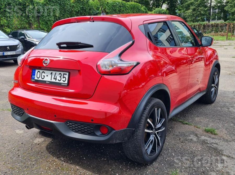 Red Nissan Juke 2019 in Jelgava, with an engine capacity of 1.60 L and mileage of 0 thousand km for 8990 €, photo 6 on AUTOMOTO.COM.LV