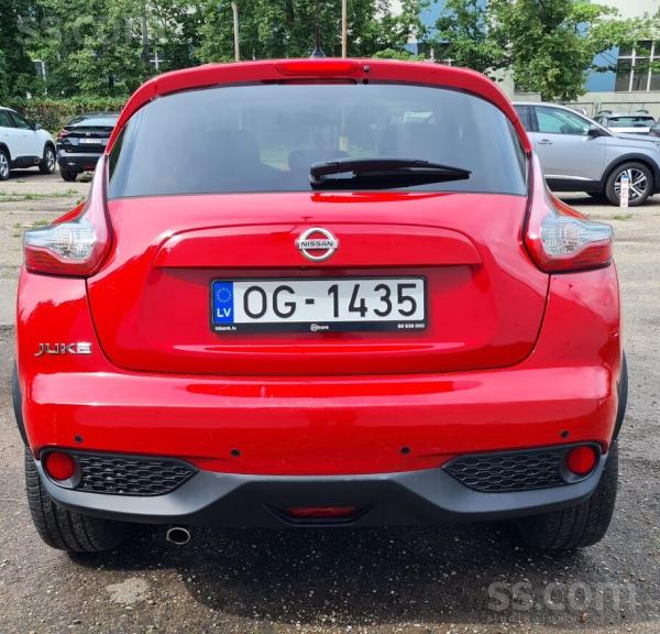 Sarkans Nissan Juke 2019 Jelgava, ar dzinēja tilpumu 1.60 L un nobraukumu 0 tūkst. km par 8990 €, foto 7 vietnē AUTOMOTO.COM.LV