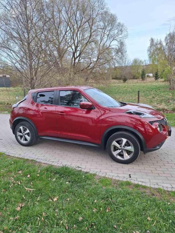 Sarkans Nissan Juke 2019 Viļņa, ar dzinēja tilpumu 1.60 L un nobraukumu 61 tūkst. km par 10300 €, foto 3 vietnē AUTOMOTO.COM.LV