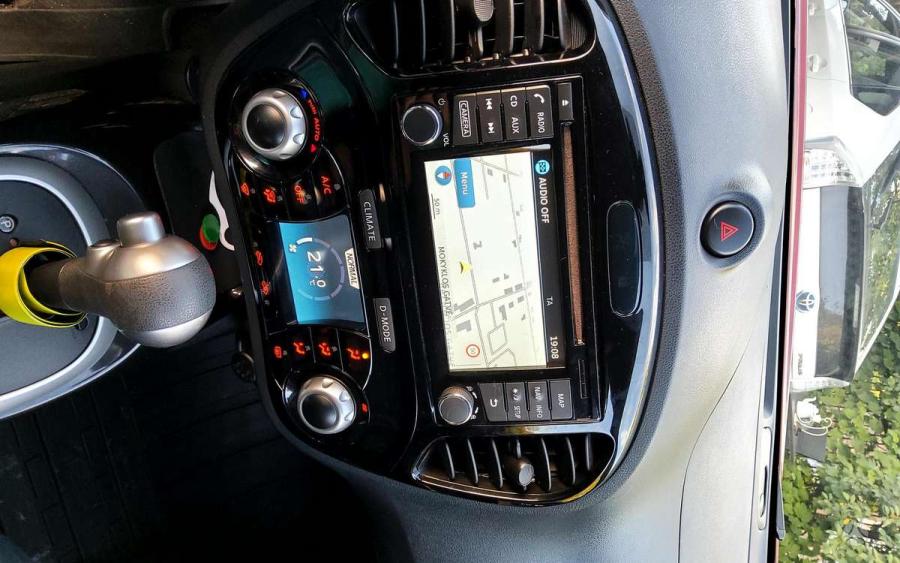 Sarkans Nissan Juke 2019 Viļņa, ar dzinēja tilpumu 1.60 L un nobraukumu 61 tūkst. km par 10300 €, foto 5 vietnē AUTOMOTO.COM.LV
