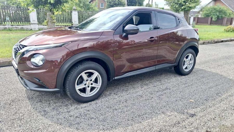 Sarkans Nissan Juke 2020 Tauragė, ar dzinēja tilpumu 1.00 L un nobraukumu 109 tūkst. km par 12300 €, foto 9 vietnē AUTOMOTO.COM.LV