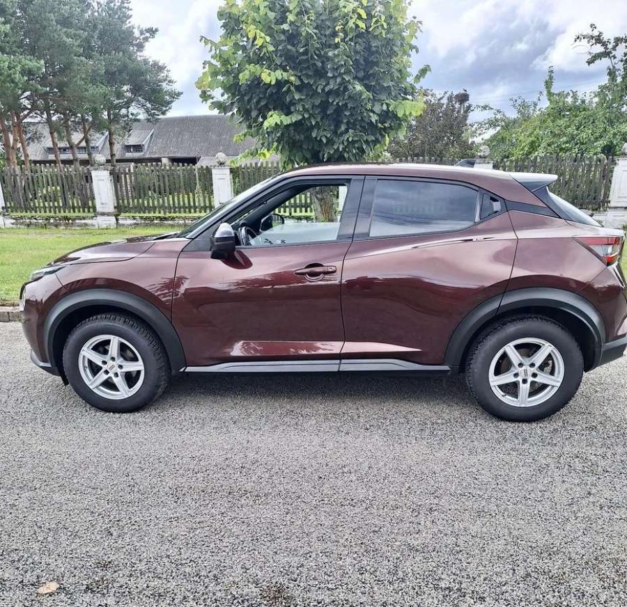 Sarkans Nissan Juke 2020 Tauragė, ar dzinēja tilpumu 1.00 L un nobraukumu 109 tūkst. km par 12300 €, foto 13 vietnē AUTOMOTO.COM.LV
