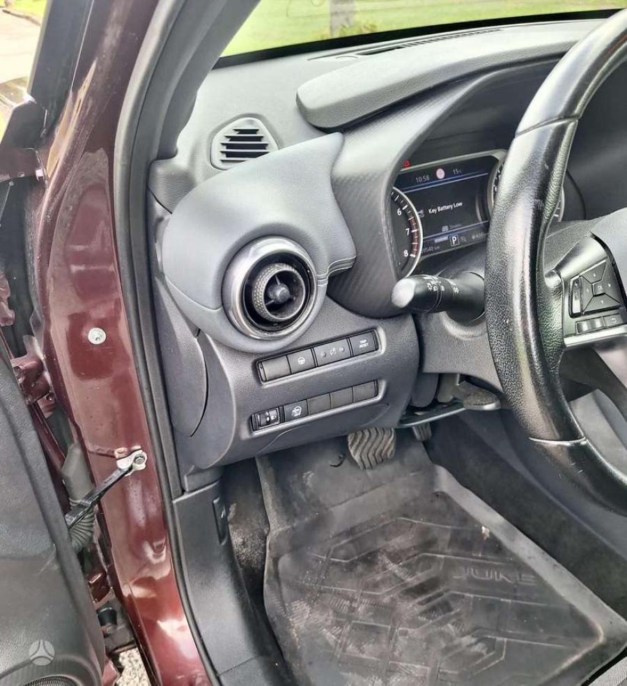 Sarkans Nissan Juke 2020 Tauragė, ar dzinēja tilpumu 1.00 L un nobraukumu 109 tūkst. km par 12300 €, foto 17 vietnē AUTOMOTO.COM.LV