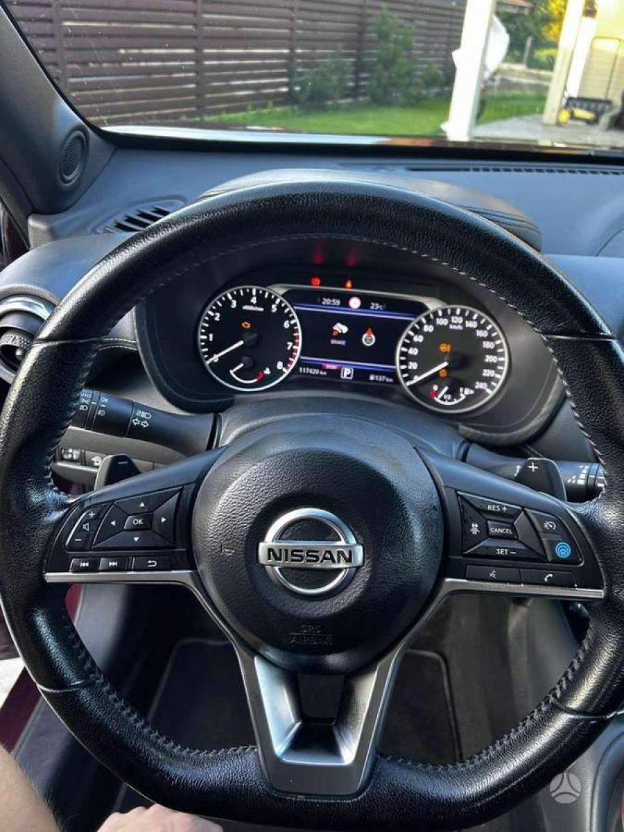 Sarkans Nissan Juke 2020 Vievis, ar dzinēja tilpumu 1.00 L un nobraukumu 122 tūkst. km par 12900 €, foto 13 vietnē AUTOMOTO.COM.LV