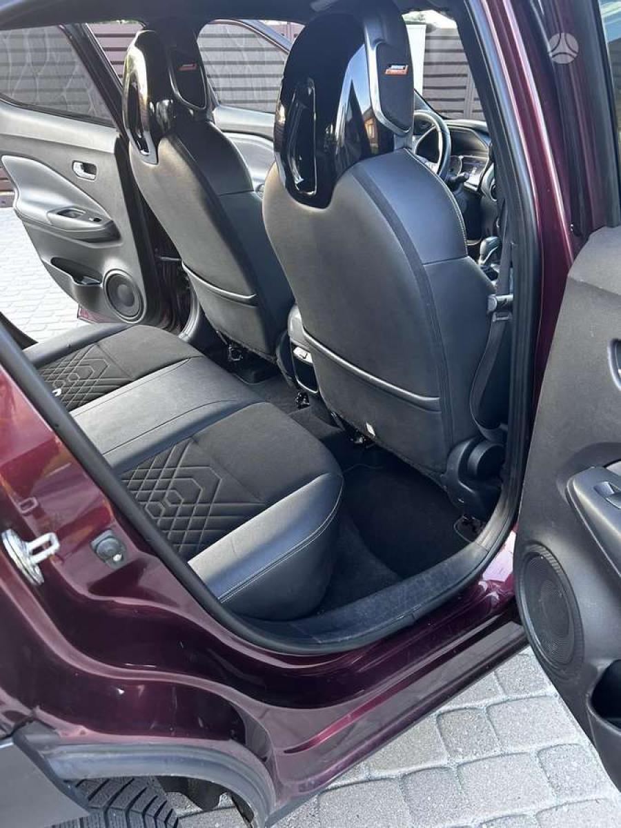 Sarkans Nissan Juke 2020 Vievis, ar dzinēja tilpumu 1.00 L un nobraukumu 122 tūkst. km par 12900 €, foto 14 vietnē AUTOMOTO.COM.LV
