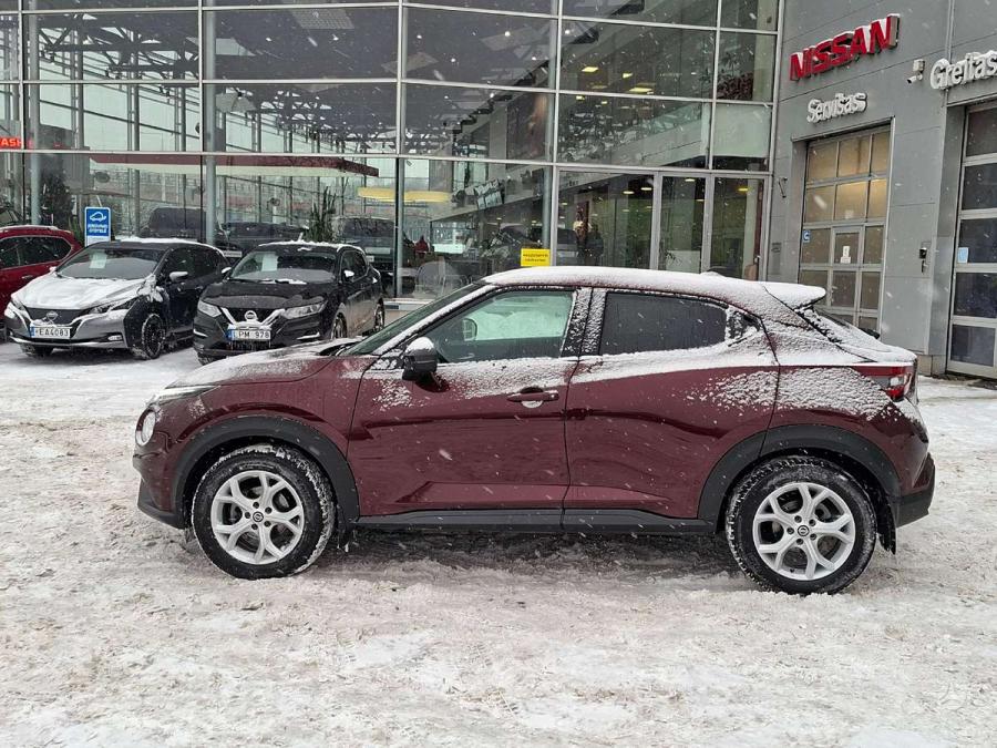 Sarkans Nissan Juke 2021 Viļņa, ar dzinēja tilpumu 1.00 L un nobraukumu 27 tūkst. km par 17500 €, foto 2 vietnē AUTOMOTO.COM.LV