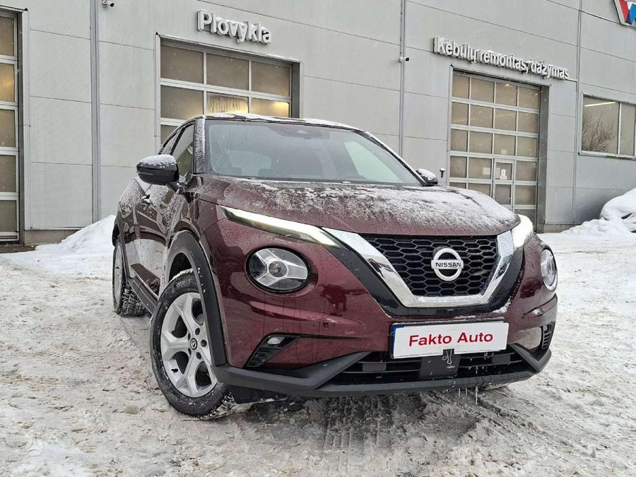 Sarkans Nissan Juke 2021 Viļņa, ar dzinēja tilpumu 1.00 L un nobraukumu 27 tūkst. km par 17500 €, foto 5 vietnē AUTOMOTO.COM.LV