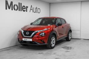 Red Nissan Juke 2021 in Vilnius, with an engine capacity of 1.00 L and mileage of 100 thousand km for 14900 €, photo  on AUTOMOTO.COM.LV