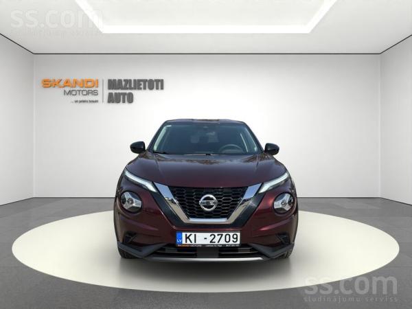 Red Nissan Juke 2021 in Riga, with an engine capacity of 1.00 L and mileage of 58 thousand km for 12490 €, photo 2 on AUTOMOTO.COM.LV