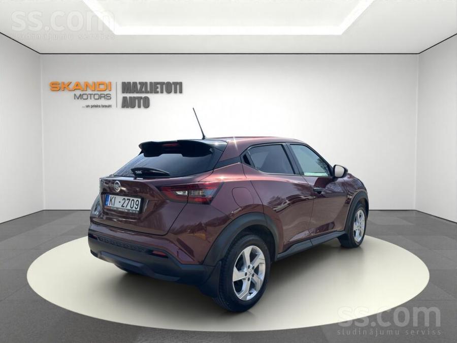 Red Nissan Juke 2021 in Riga, with an engine capacity of 1.00 L and mileage of 58 thousand km for 12490 €, photo 7 on AUTOMOTO.COM.LV