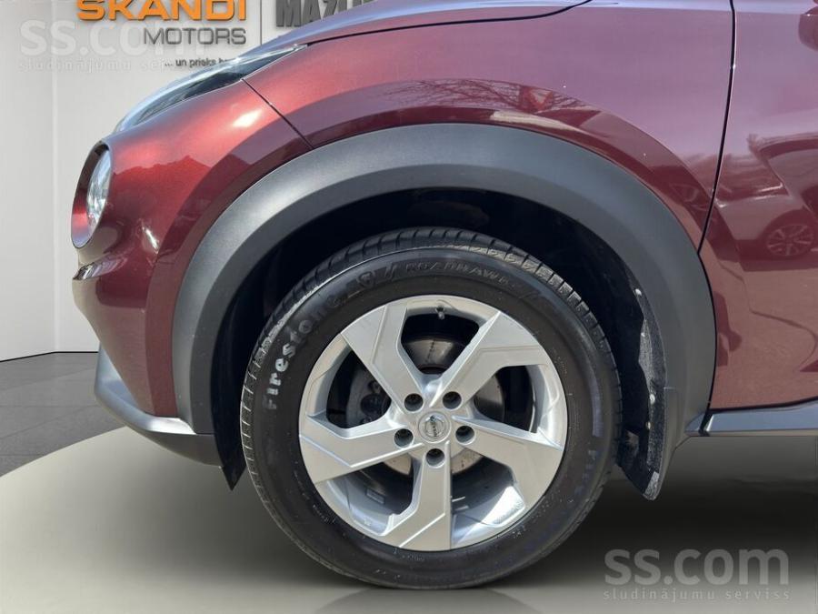 Red Nissan Juke 2021 in Riga, with an engine capacity of 1.00 L and mileage of 58 thousand km for 12490 €, photo 19 on AUTOMOTO.COM.LV