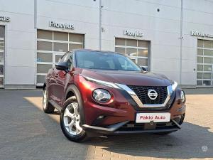 Red Nissan Juke 2021 in Vilnius, with an engine capacity of 1.00 L and mileage of 79 thousand km for 12900 €, photo 7 on AUTOMOTO.COM.LV