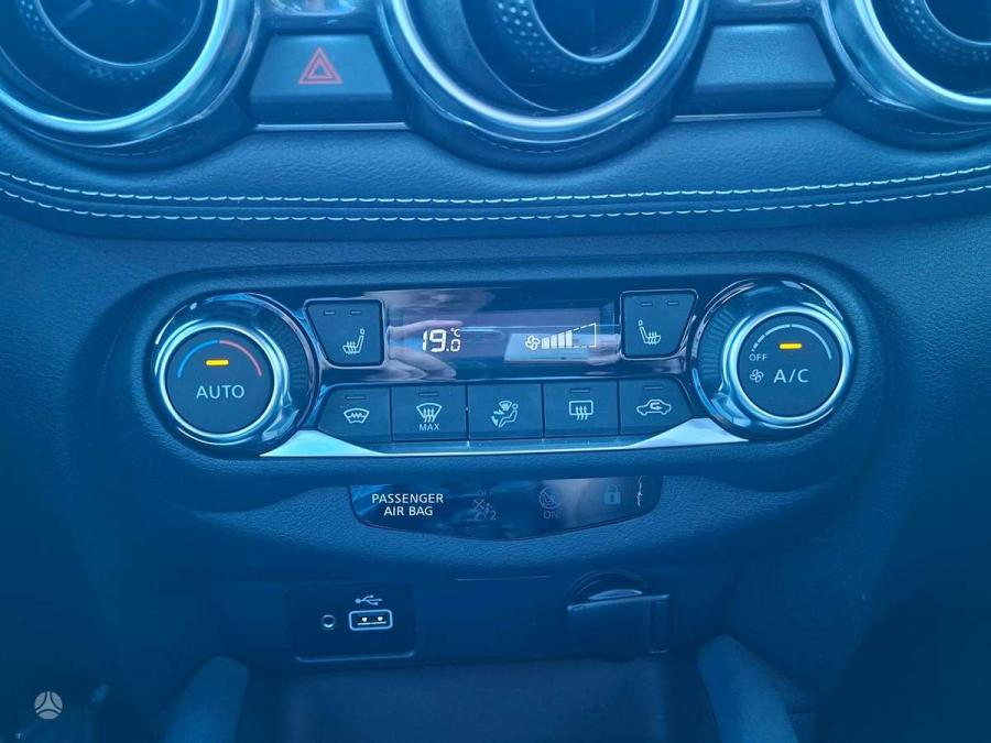 Red Nissan Juke 2021 in Vilnius, with an engine capacity of 1.00 L and mileage of 79 thousand km for 12900 €, photo 13 on AUTOMOTO.COM.LV