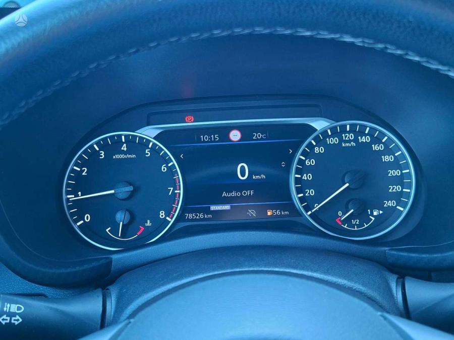 Red Nissan Juke 2021 in Vilnius, with an engine capacity of 1.00 L and mileage of 79 thousand km for 12900 €, photo 18 on AUTOMOTO.COM.LV
