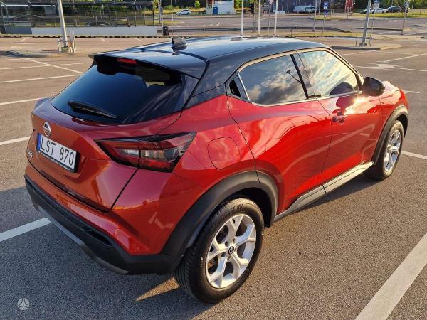 Sarkans Nissan Juke 2021 Viļņa, ar dzinēja tilpumu 1.00 L un nobraukumu 49 tūkst. km par 14900 €, foto 5 vietnē AUTOMOTO.COM.LV