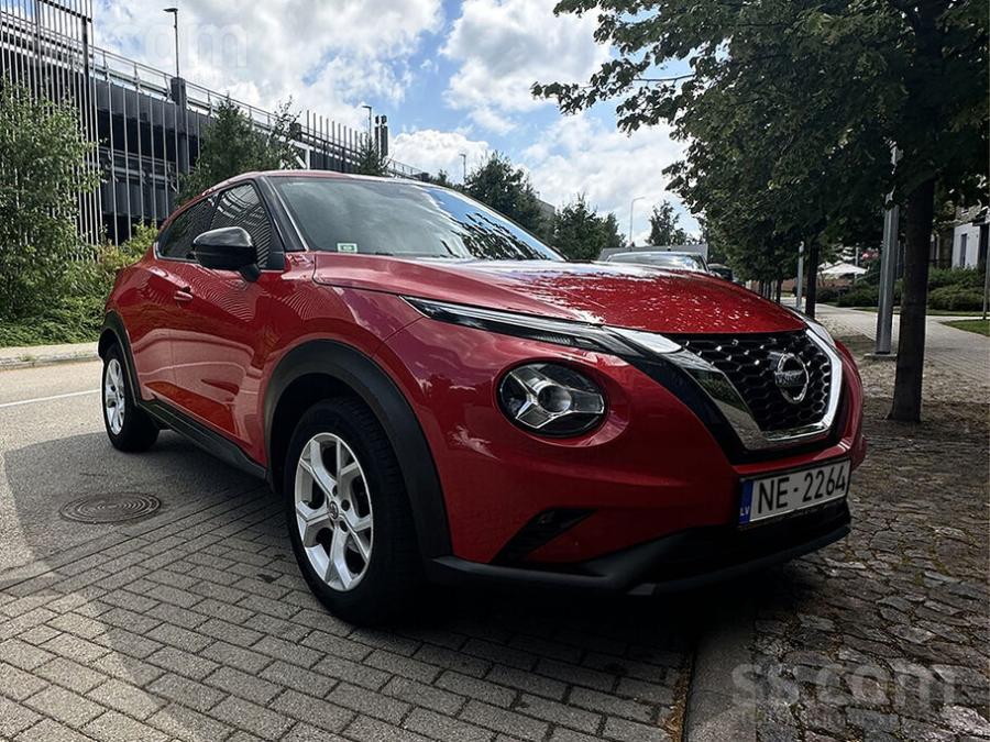Sarkans Nissan Juke 2022 Rīga, ar dzinēja tilpumu 1.00 L un nobraukumu 72 tūkst. km par 14250 €, foto 4 vietnē AUTOMOTO.COM.LV