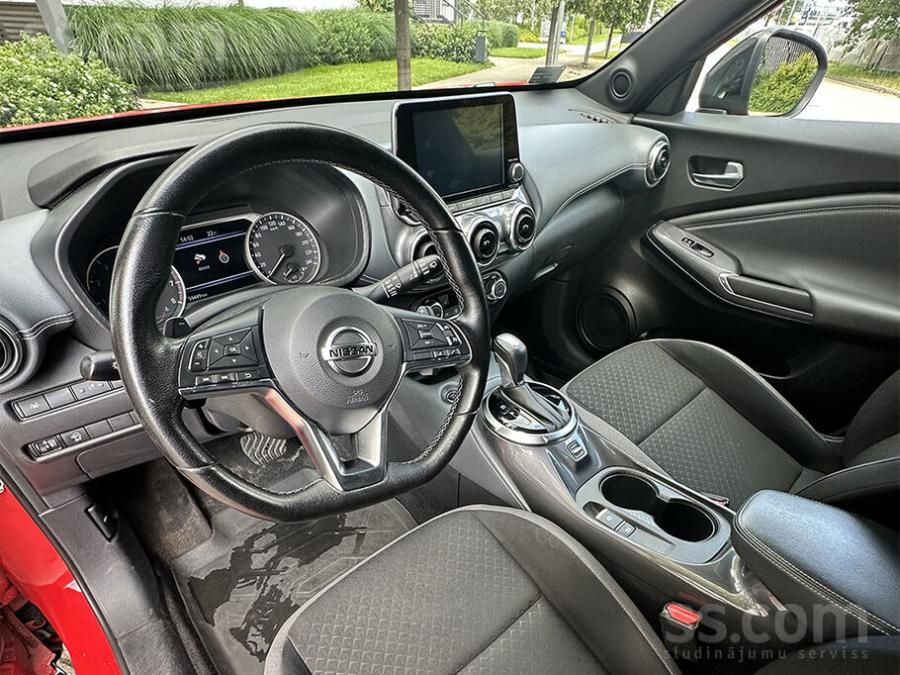Sarkans Nissan Juke 2022 Rīga, ar dzinēja tilpumu 1.00 L un nobraukumu 72 tūkst. km par 14250 €, foto 16 vietnē AUTOMOTO.COM.LV