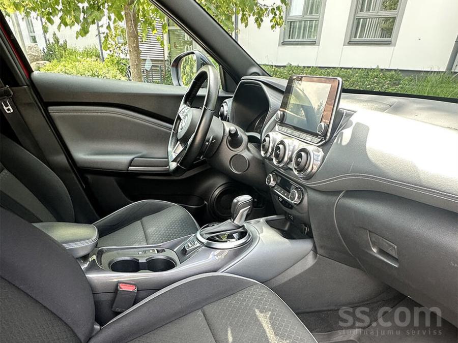 Sarkans Nissan Juke 2022 Rīga, ar dzinēja tilpumu 1.00 L un nobraukumu 72 tūkst. km par 14250 €, foto 22 vietnē AUTOMOTO.COM.LV