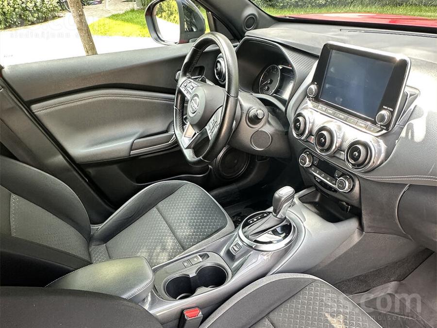 Sarkans Nissan Juke 2022 Rīga, ar dzinēja tilpumu 1.00 L un nobraukumu 72 tūkst. km par 14250 €, foto 23 vietnē AUTOMOTO.COM.LV