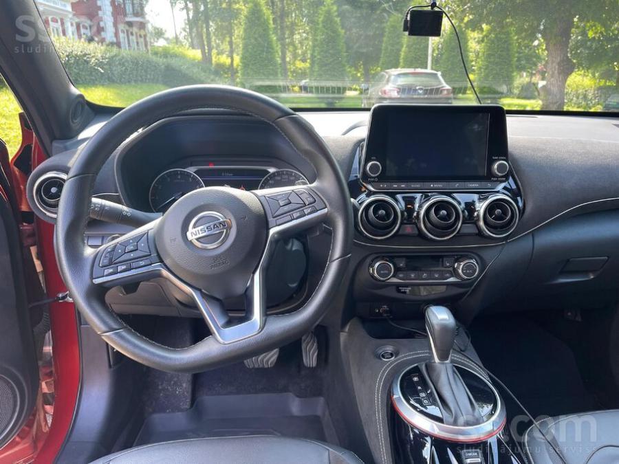 Red Nissan Juke 2022 in Riga, with an engine capacity of 1.00 L and mileage of 100 thousand km for 12800 €, photo 11 on AUTOMOTO.COM.LV
