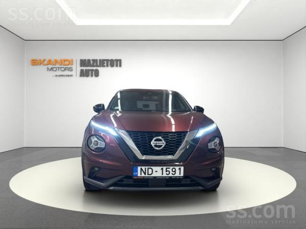 Red Nissan Juke 2022 in Riga, with an engine capacity of 1.00 L and mileage of 36 thousand km for 17390 €, photo 2 on AUTOMOTO.COM.LV
