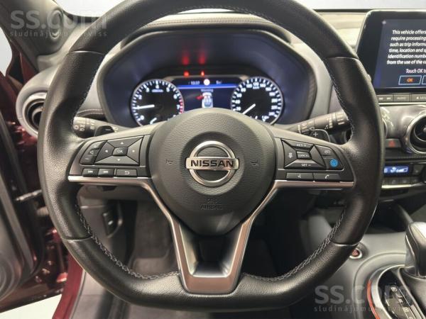Red Nissan Juke 2022 in Riga, with an engine capacity of 1.00 L and mileage of 36 thousand km for 17390 €, photo 10 on AUTOMOTO.COM.LV