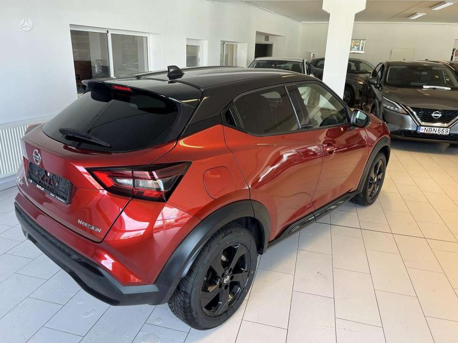 Sarkans Nissan Juke 2022 Šauļi, ar dzinēja tilpumu 1.00 L un nobraukumu 100 tūkst. km par 14400 €, foto 5 vietnē AUTOMOTO.COM.LV