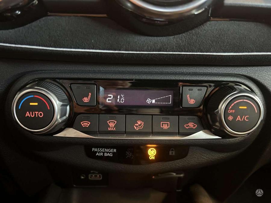 Sarkans Nissan Juke 2022 Šauļi, ar dzinēja tilpumu 1.00 L un nobraukumu 100 tūkst. km par 14400 €, foto 20 vietnē AUTOMOTO.COM.LV