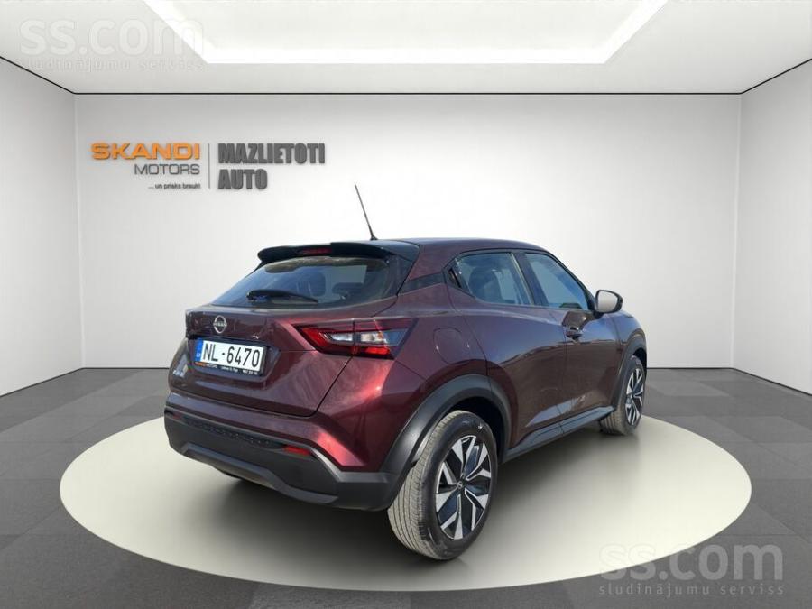 Red Nissan Juke 2023 in Riga, with an engine capacity of 1.00 L and mileage of 49 thousand km for 15290 €, photo 7 on AUTOMOTO.COM.LV