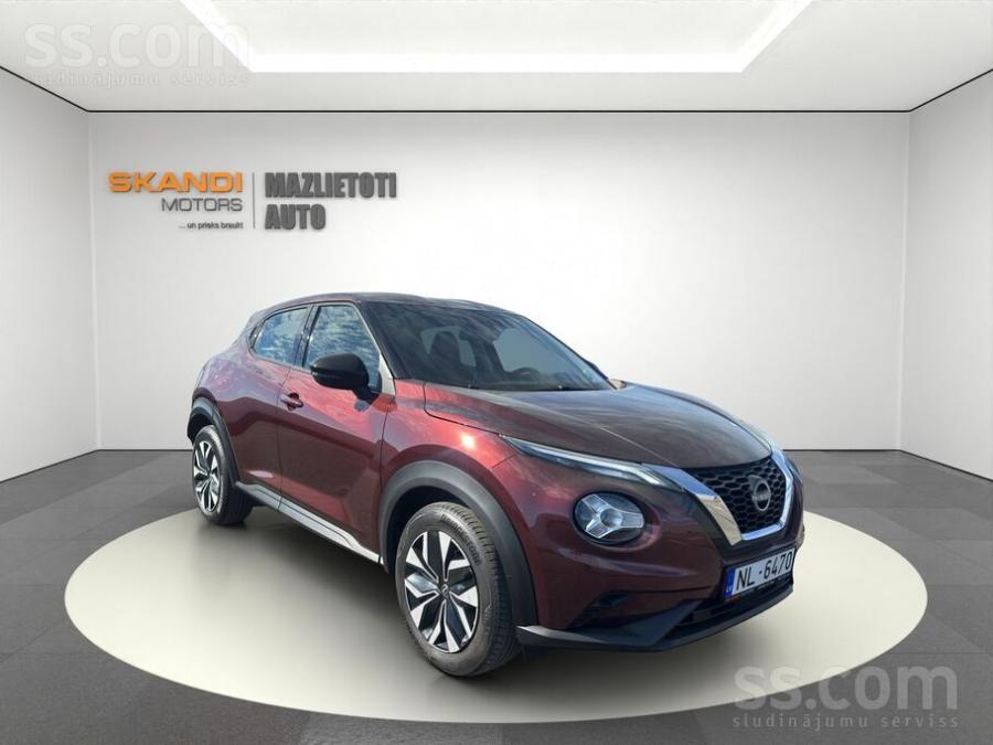 Red Nissan Juke 2023 in Riga, with an engine capacity of 1.00 L and mileage of 49 thousand km for 15290 €, photo 9 on AUTOMOTO.COM.LV