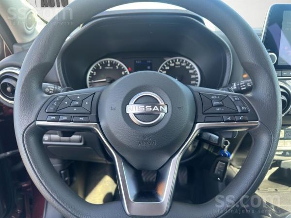 Red Nissan Juke 2023 in Riga, with an engine capacity of 1.00 L and mileage of 49 thousand km for 15290 €, photo 10 on AUTOMOTO.COM.LV