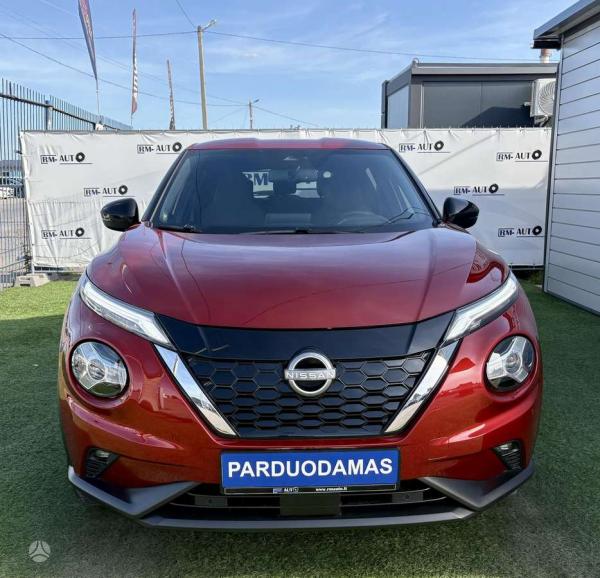 Sarkans Nissan Juke 2023 Panevēža, ar dzinēja tilpumu 1.60 L un nobraukumu 22 tūkst. km par 16700 €, foto 2 vietnē AUTOMOTO.COM.LV