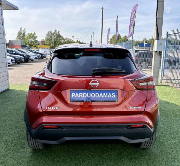 Sarkans Nissan Juke 2023 Panevēža, ar dzinēja tilpumu 1.60 L un nobraukumu 22 tūkst. km par 16700 €, foto 7 vietnē AUTOMOTO.COM.LV