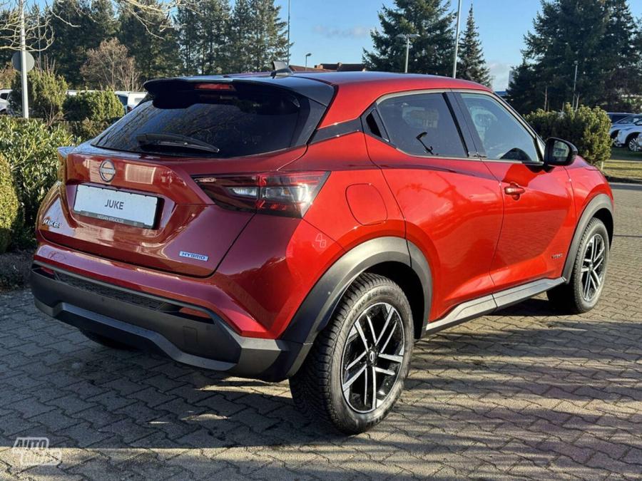 Red Nissan Juke 2025 in Kaunas, with an engine capacity of 1.60 L and mileage of 15 thousand km for 25480 €, photo 11 on AUTOMOTO.COM.LV