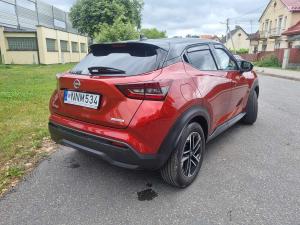 Sarkans Nissan Juke 2025 Viļņa, ar dzinēja tilpumu 1.60 L un nobraukumu 9 tūkst. km par 24850 €, foto 6 vietnē AUTOMOTO.COM.LV