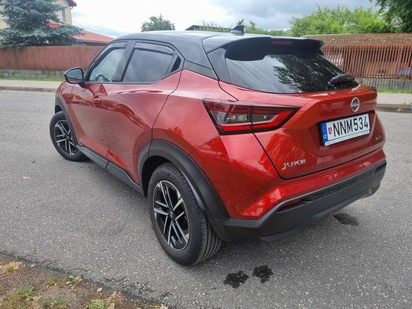 Red Nissan Juke 2025 in Vilnius, with an engine capacity of 1.60 L and mileage of 9 thousand km for 24850 €, photo 7 on AUTOMOTO.COM.LV