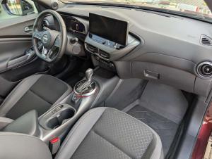 Red Nissan Juke 2025 in Vilnius, with an engine capacity of 1.00 L and mileage of 15 thousand km for 22500 €, photo 12 on AUTOMOTO.COM.LV
