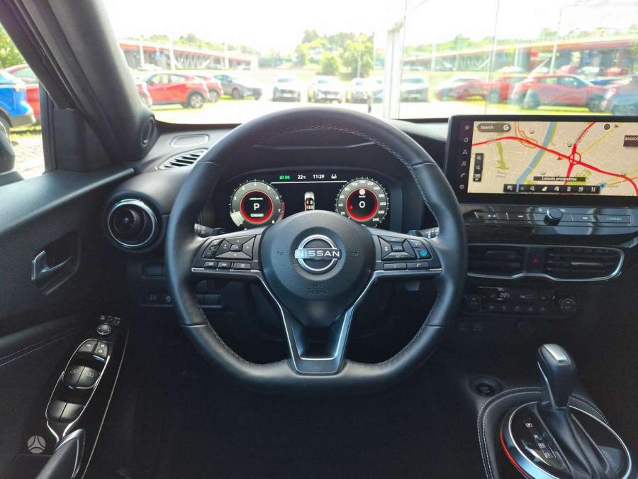 Red Nissan Juke 2025 in Vilnius, with an engine capacity of 1.00 L and mileage of 28 thousand km for 22500 €, photo 18 on AUTOMOTO.COM.LV