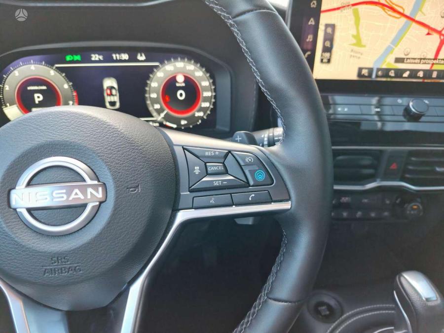 Red Nissan Juke 2025 in Vilnius, with an engine capacity of 1.00 L and mileage of 28 thousand km for 22500 €, photo 19 on AUTOMOTO.COM.LV